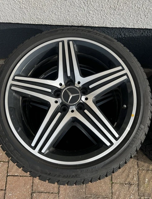 ORIGINAL MERCEDES AMG Felgen Komplettsatz 18 Zoll A1764010402 mit RDK ...