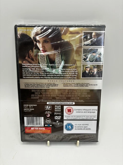 CHANGELING (2008) ANGELINA Jolie / John Malkovich - DVD New & Sealed ...