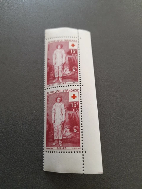 PAIRE DE CARNET Croix Rouge Timbres N° 1090 De 1956 Neuve Sans Trace EUR 2,60 - PicClick FR