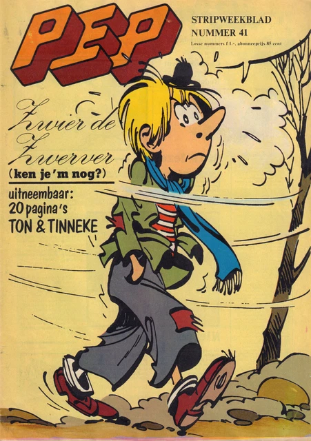 PEP 1974 nr. 41 - TON EN TINNEKE (LOSSE BIJLAGE) / ZWIER DE ZWERVER ...