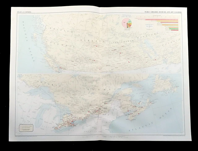 CARTE DE CANADA Culture Arts Musées Bibliothèques Galeries Art L ...