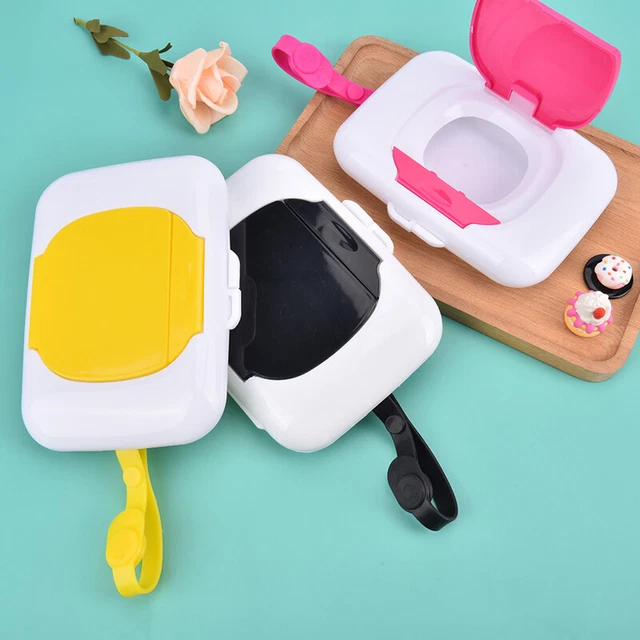 WET WIPE POUCH Travel-Wipes Case Reusable-Refillable-Wet Wipe Bag ...