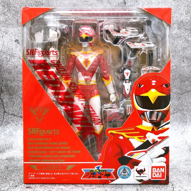 FIGURINE CHOJIN SENTAI Jetman Red Hawk Power Rangers S.H.Figuarts BANDAI Neuf EUR 81,95 ...
