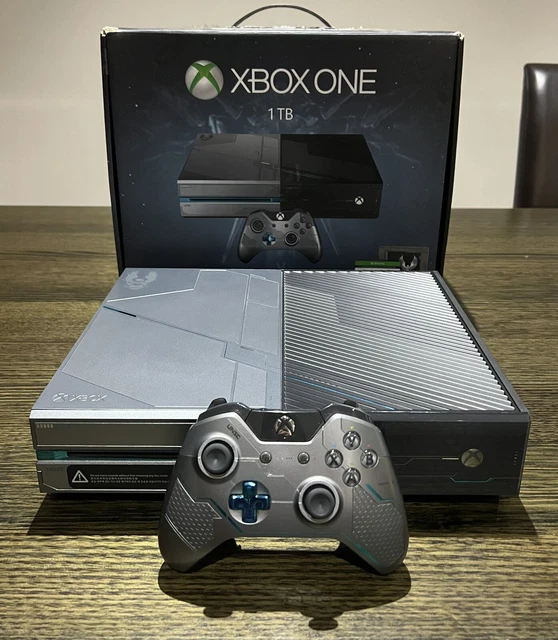 Xbox One Halo 5 Limited Edition Guardians 1tb Console Boxed Good