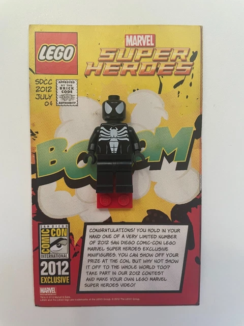 LEGO SAN DIEGO Comic-Con 2012 Spider-Man in Black Symbiote Costume EUR ...
