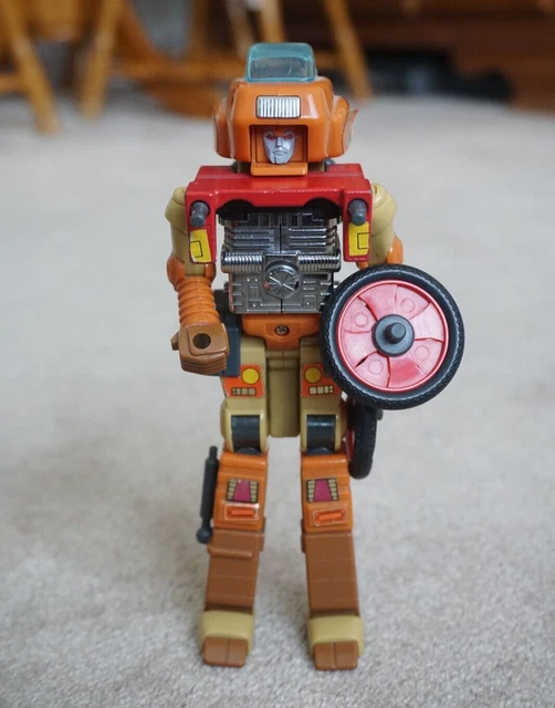 TRANSFORMERS G1 WRECK-GAR Autobot Robot Figure Vintage Original Junkion ...