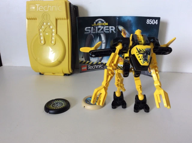 LEGO TECHNIC THROWBOTS Slizer Jet Judge 8504 Complete with Instructions ...