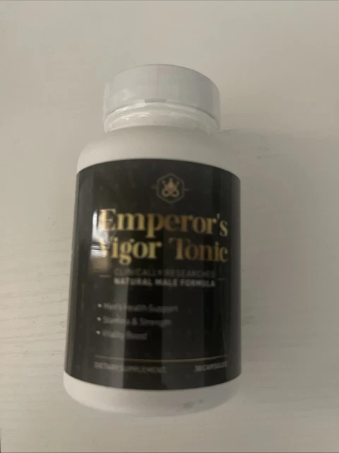 EMPEROR’S VIGOR TONIC Male Supplement 30 Capsules £8.10 - PicClick UK