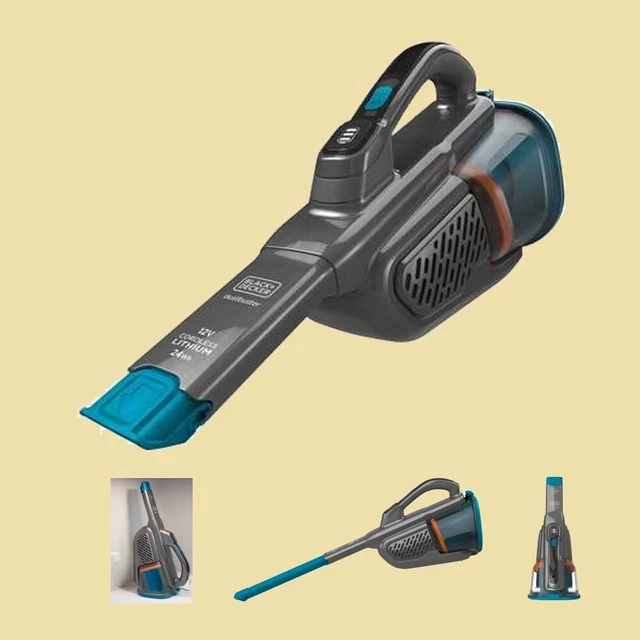 BLACK+DECKER AKKUSAUGER BHHV 320 J - 12V Dustbuster mit CyclonicAction ...