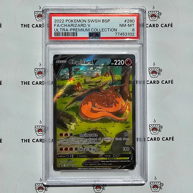CHARIZARD V - Charizard Ultra Premium Collection Promo - SWSH260 - PSA ...