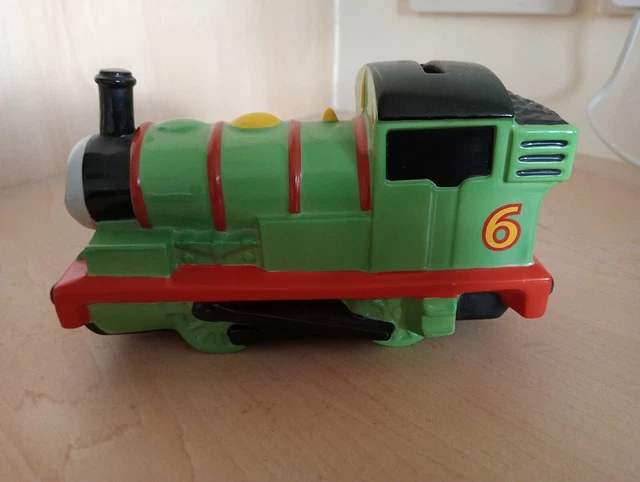 RARE THOMAS THE Tank Engine ...Percy ..60years. Coalport Money Box. £9. ...