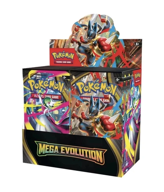 POKEMON TCG MEGA Evolution - ME01 - Booster Display - EN / SEALED- 36er ...