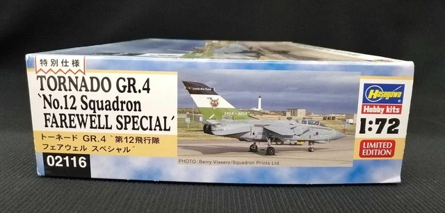 AIRPLANE HELICOPTER MODEL Number Tornado Gr.4 12Th Squadron Farewell ...