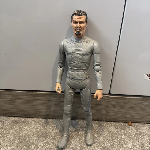 VINTAGE LOUIS MARX Sir Stuart Silver Noble Knight 12" Action Figure £34 ...