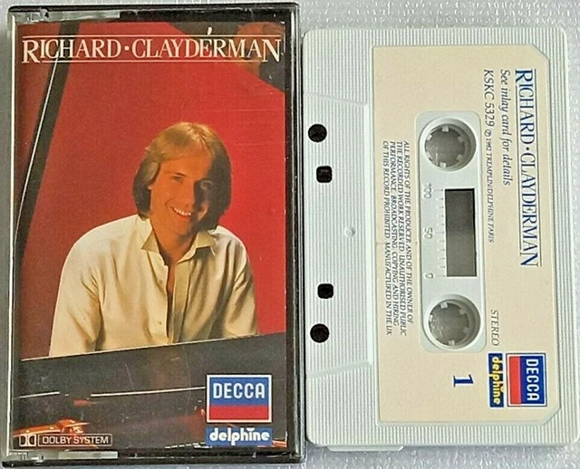 RICHARD CLAYDERMAN: RICHARD Clayderman, Cassette Tape Album £4.50 ...