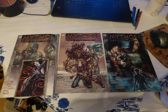 COMICS KOMPLETT 3 Hefte Mythos the final Tour John Ney Rieber, Gary ...