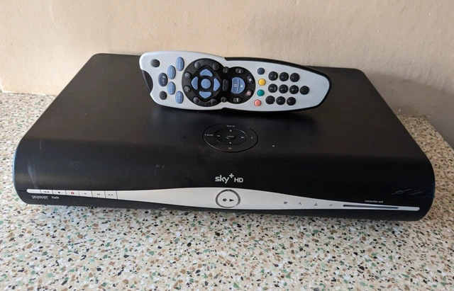 SKY+ HD DIGITAL Box with Remote Control & Power Lead - Black £19.99 ...