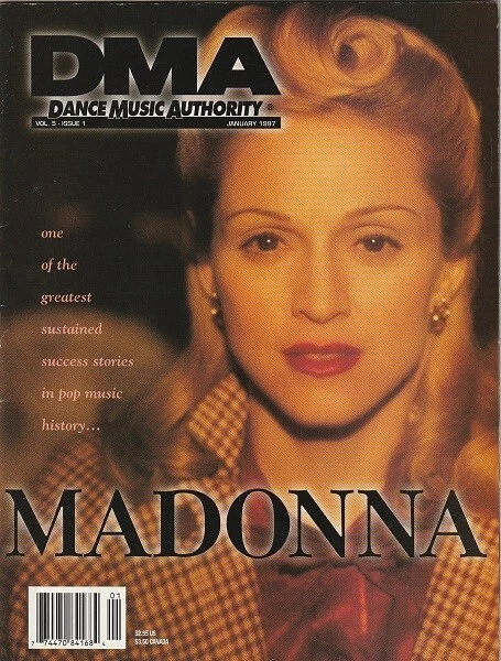 MADONNA - DMA (Dance Music Authority) (1997) : US magazine : very rare ...
