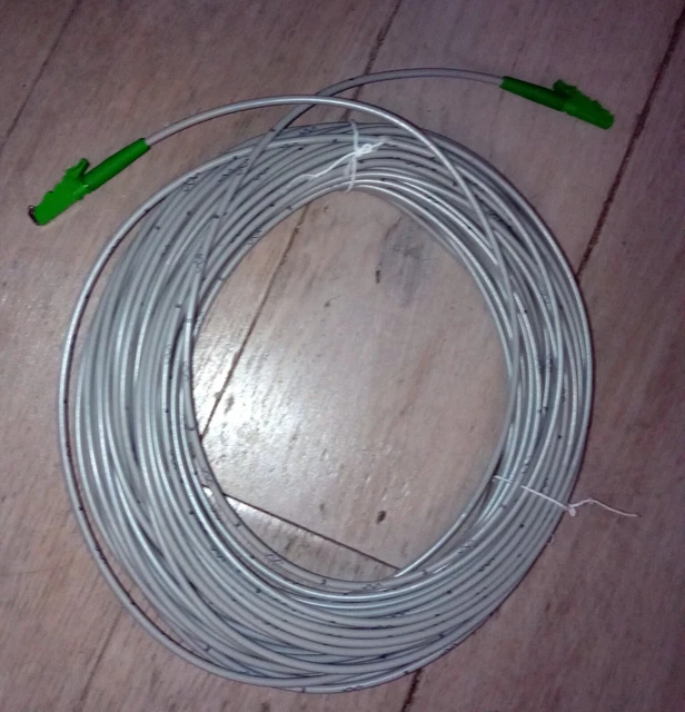 SINGLE MODE FIBER optic cable, fiber optic cable (LWL), LSH / LSH, gray ...