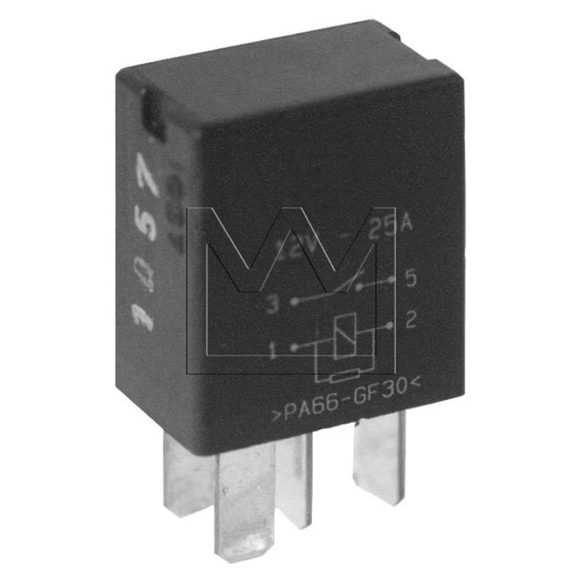 MICRO MINI RELAY - (MICRO-RELAIS) 12V - Cf.no. BOSCH 0332017100 / HELLA ...