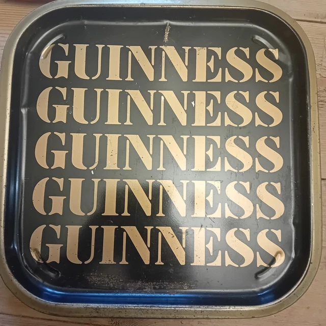 RARE GUINNESS TRAY Square £45.00 - PicClick UK