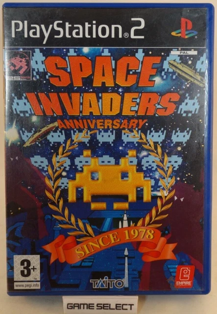 SPACE INVADERS ANNIVERSAIRE Sony Ps2 Playstation Pal ORIGINAL COMPLET ...