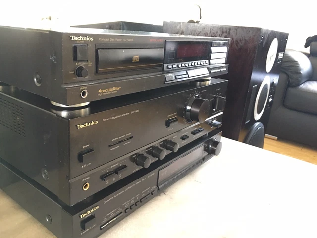 TECHNICS VINTAGE HIFI Separates Stack System Class AA stereo sound ...