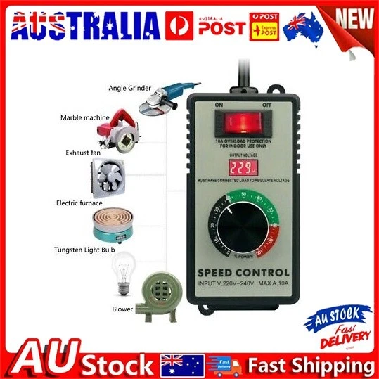 ANGLE GRINDER SPEED Controller Plug And Play-Variable 120x65x55mm $47. ...