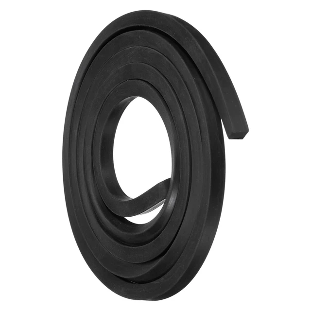 NEOPRENE RUBBER SHEET Rolls Solid Rubber Seal Strip 5/16"T x 0.3"W x 11 ...