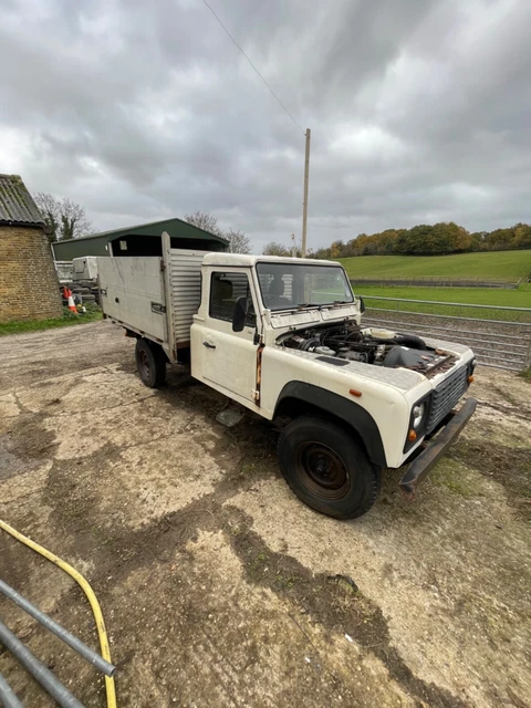 LAND ROVER DEFENDER 130 tipper £3,495.00 - PicClick UK