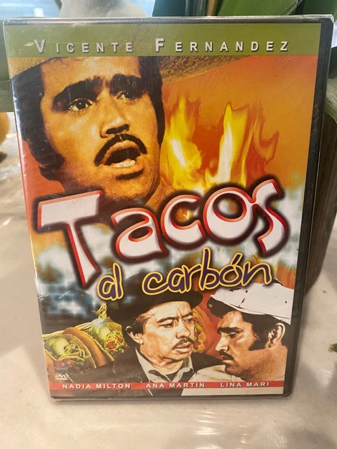 TACOS AL CARBON Spanish Movie DVD Pelicula con VICENTE FERNANDEZ New ...