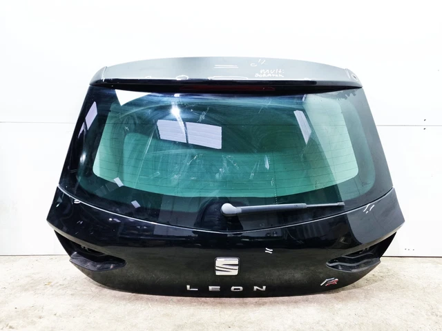 SEAT LEON MK3 5F Complete Tailgate Boot Lid In Mythos Black Ly9T 2017 £ ...