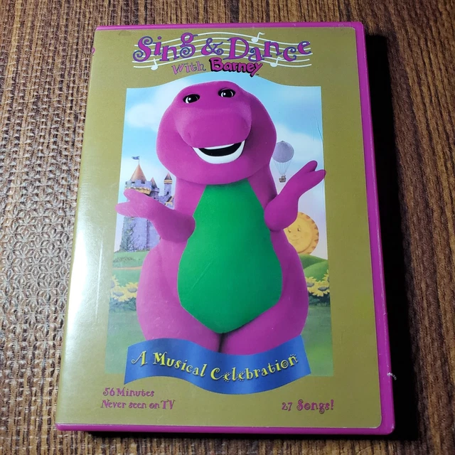 SING & DANCE With Barney DVD 2004 Musical Celebration Kids Songs $6.82 ...