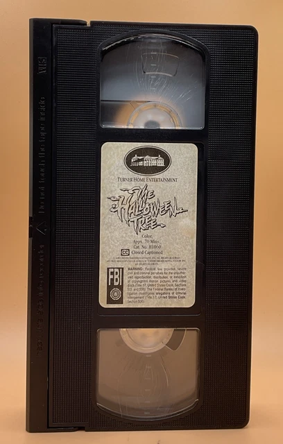 THE HALLOWEEN TREE VHS 1993, 1996 Clamshell Cartoon Network *Buy 2 Get ...