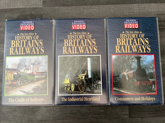 HISTORY OF BRITISH Railways WHSmith Exclusive Vhs Video Bundle £2.00 ...
