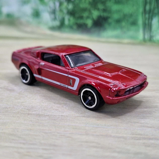 HOT WHEELS SHELBY Mustang GT500 Diecast Model Car 1/64 (19) Excellent ...