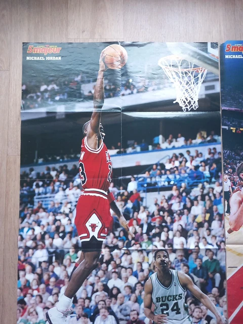 VENDS 2 POSTERS Michael Jordan Chicago Bulls ,81×58 EUR 40,00 - PicClick FR