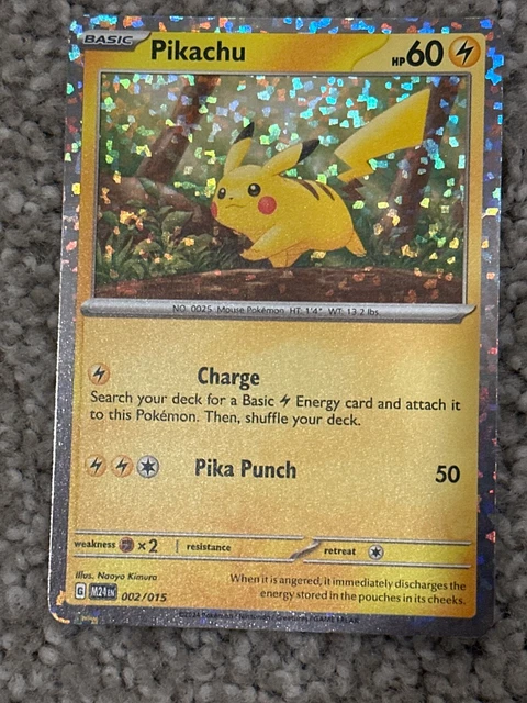 PIKACHU NEW 2025 McDonalds Happy Meal Holo Pokémon Dragon Discovery Card 002/015 £3.81 - PicClick UK