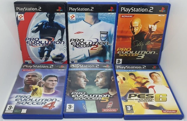PLAYSTATION 2 PS2 Pro Evolution Soccer PES Bundle - Original, 2, 3, 4 ...