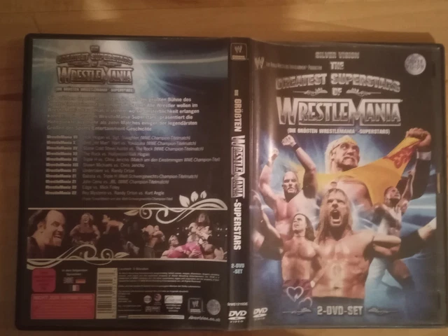 WRESTLING DVD WWE The Greatest Superstars of Wrestlemania WCW WWF AEW ...