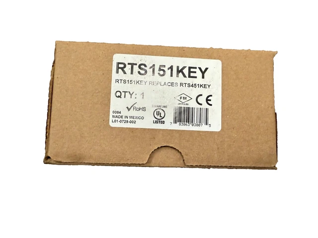 SYSTEM SENSOR RTS151KEY Fire Alarm Remote Test Station (NEW IN BOX) $34 ...