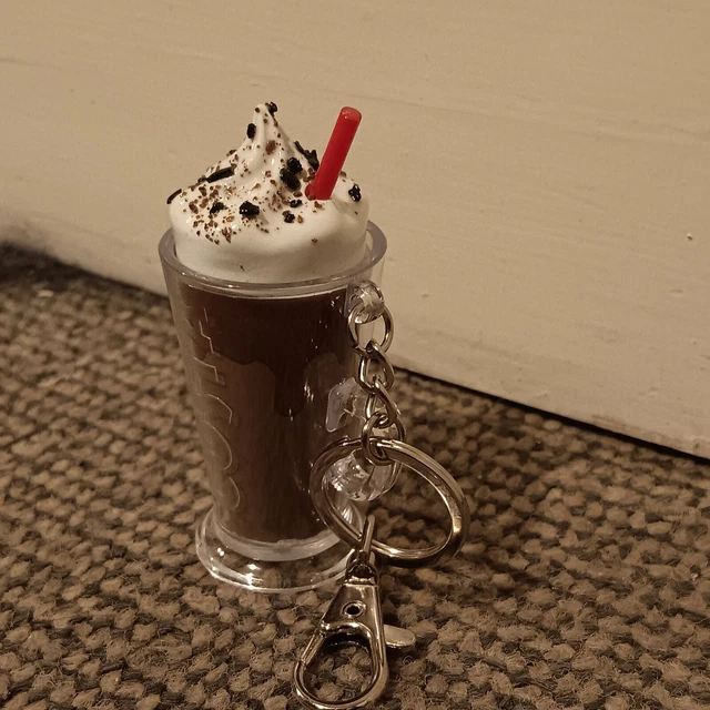 COSTA COFFEE 2024 Hot Chocolate Hazelnut Milkshake Keyring (Limited ...