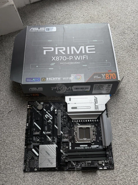 ASUS PRIME X870-P (Socket AM5)DDR5 ATXMotherboardMOT-ASU-03090 £110.00 ...