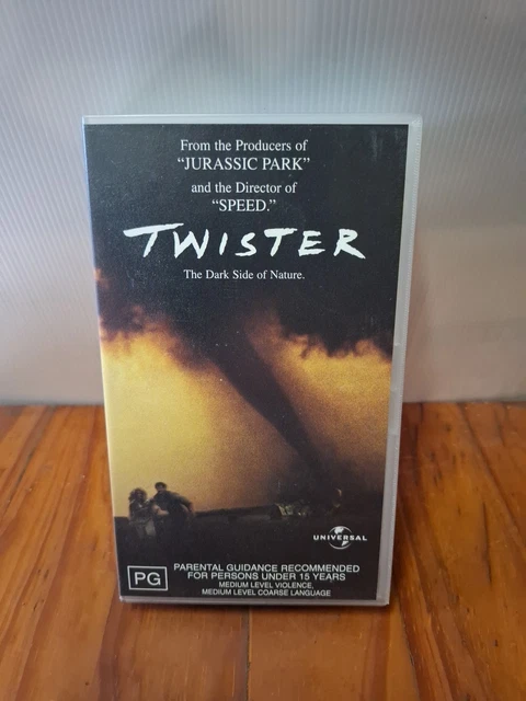 TWISTER VHS VIDEO Tape 1996 Tested $19.99 - PicClick AU