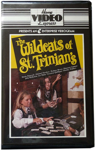 WILDCATS OF ST Trinian's *Pre-cert VHS* Home Video Express 1980 RARE ...