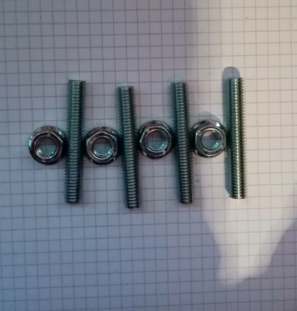 YAMAHA MT07 ALL Model Years 4xM8x40 Exhaust Manifold Stainless Steel ...