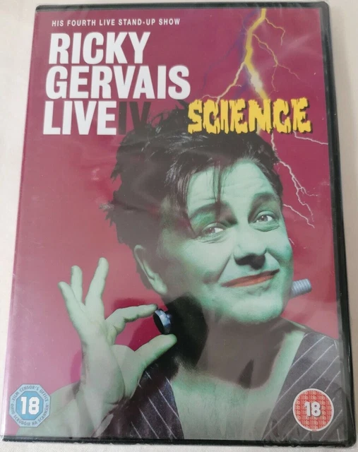 DVD - *NEW & Sealed* Ricky Gervais Live Science DVD Region 2 UK PAL £3. ...