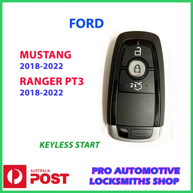 FORD RANGER RAPTOR Wildtrak 3 Button Smart Key 2018 2019 2020 2021 2022 ...