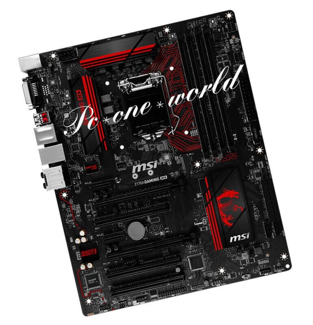 MSI Z170A GAMING M3 LGA 1151 USB3.1 ATX DDR4 DIMM HDMI Intel Z170 ...