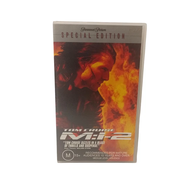 MISSION IMPOSSIBLE 2 VHS Special Edition Action Crime Adventure Travel ...